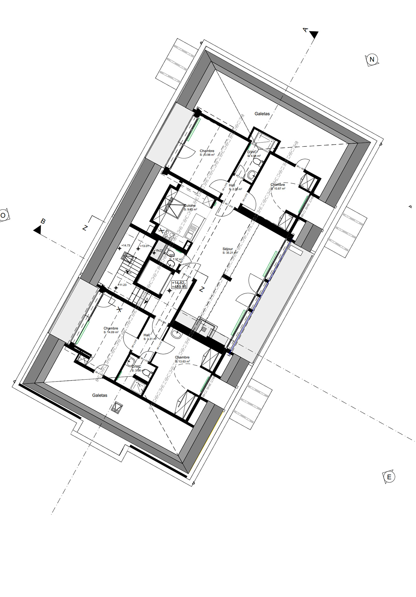 Fribourg - Scan 3D et plans d'architecte BIM d'un bâtiment - 3D Scan Bat